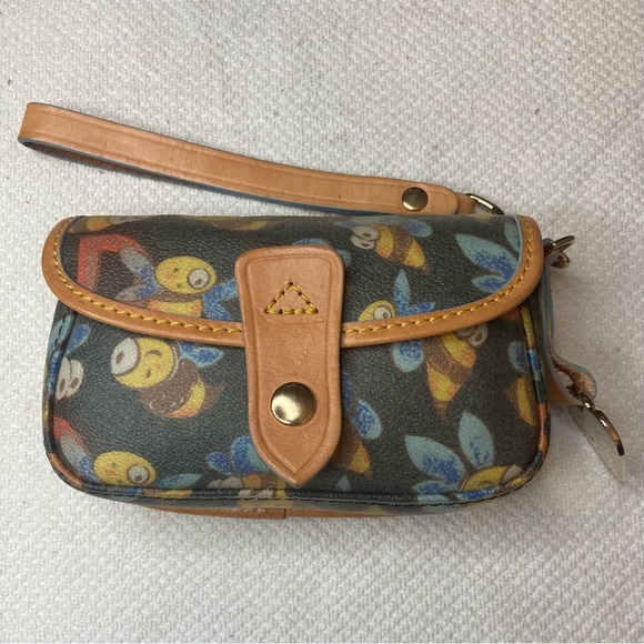 Dooney & Bourke | Bags | Dooney Bourke Rare Bumblebee Wristlet | Poshmark